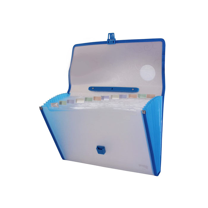 Chrome 9327 Expanding File Handle & Lock (Blue) – IMPERIAL STATIONERY MART