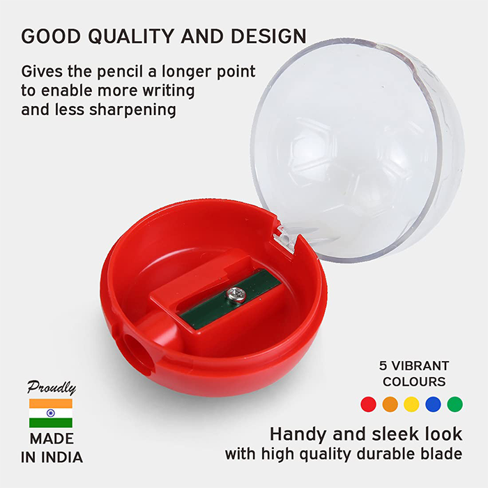 DOMS SOCCER SHOTS SHARPNER ( PACK OF 50 PCS) – IMPERIAL STATIONERY MART