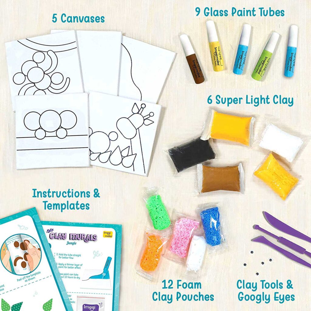 Clay Murals – Jungle (CM02) – IMPERIAL STATIONERY MART