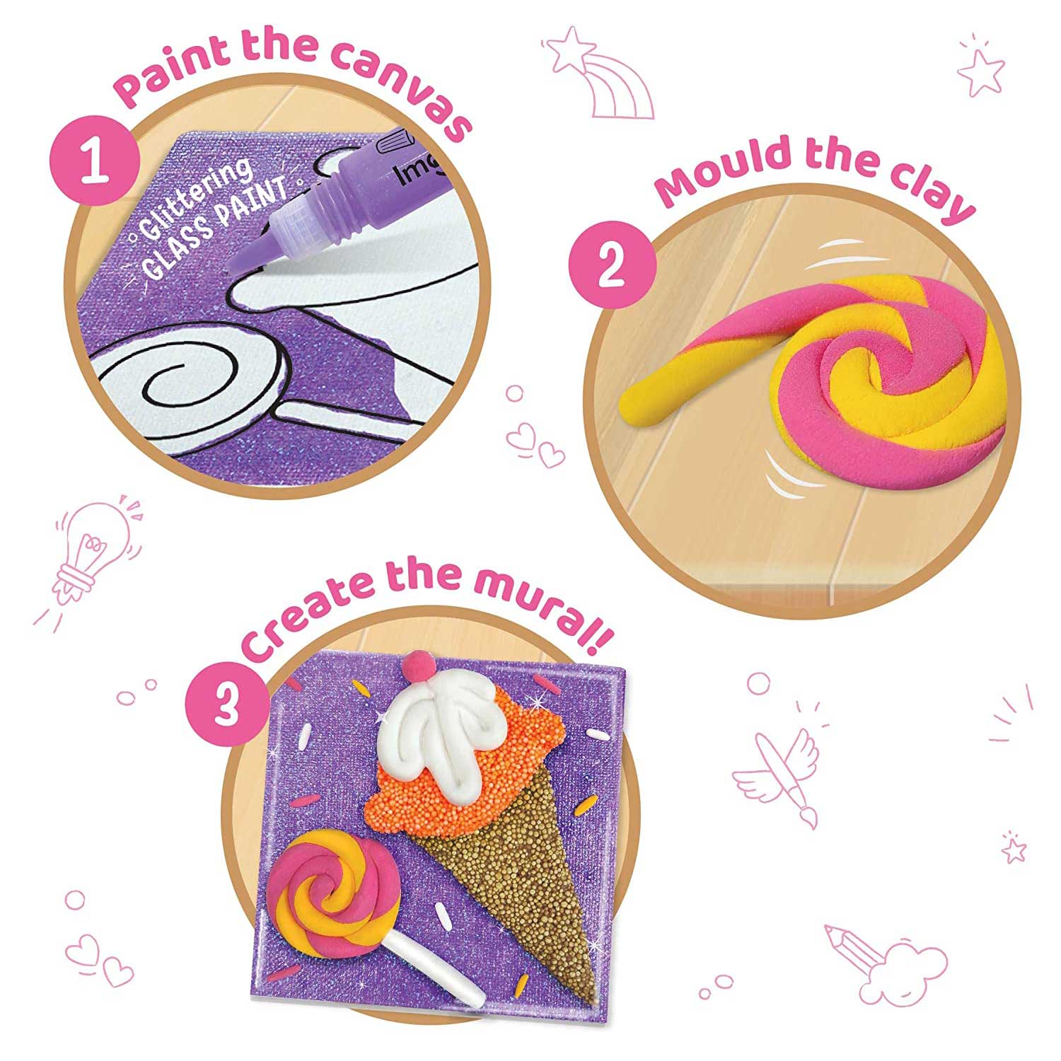 Clay Murals – Candy Land (CM05) – Imperial Stationery Mart