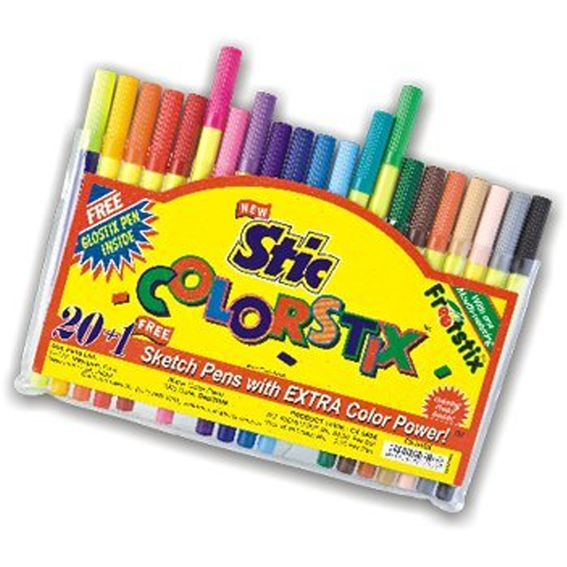 STIC COLOURSTIX SKETCH PEN 20+1 SHADES – IMPERIAL STATIONERY MART