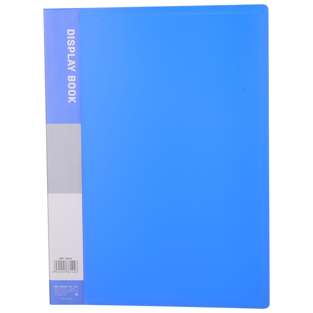 Deli W38144 Display Book, File Folder, Pack of 1 – IMPERIAL STATIONERY MART