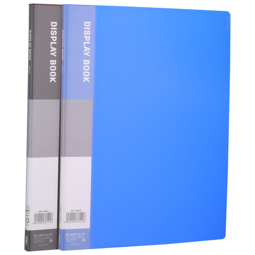 Deli W38144 Display Book, File Folder, Pack of 3 – IMPERIAL STATIONERY MART