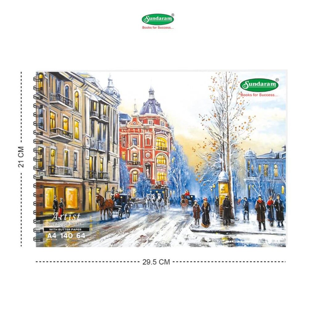 Artist Drawing Book (Butter Paper) – A4 – 64 Pages – IMPERIAL ...