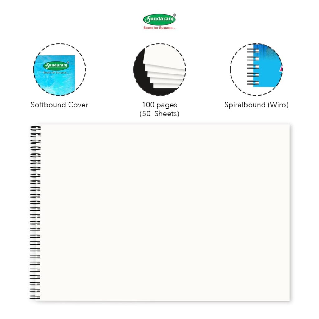 Artist Drawing Book – A3 – 100 Pages – IMPERIAL STATIONERY MART