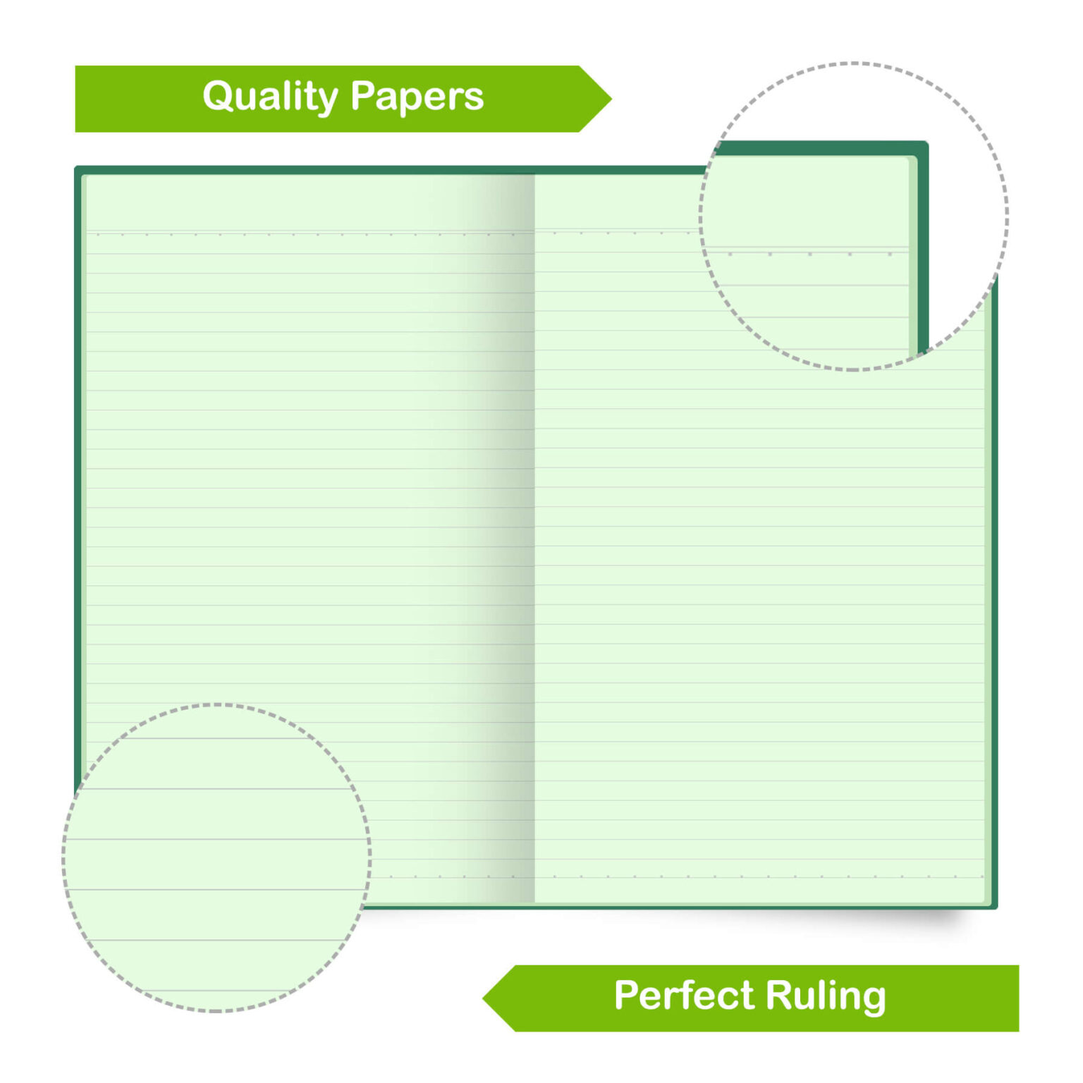 C Ruled Register (6 Quire) - 432 Pages - IMPERIAL STATIONERY MART