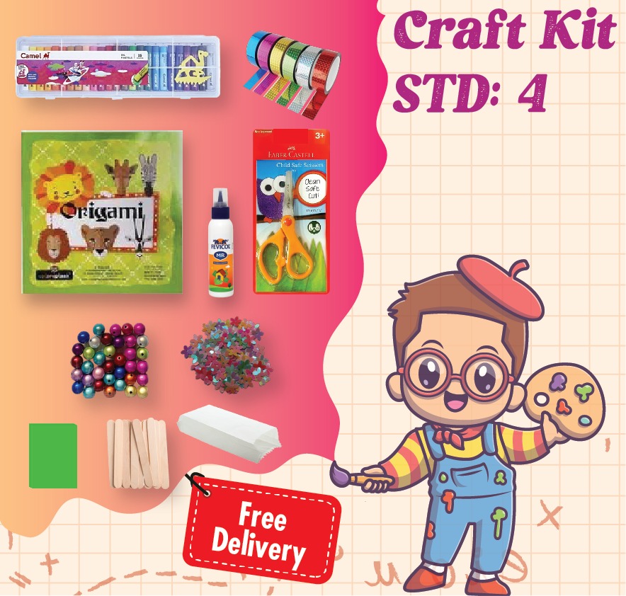 Art & Craft Kit – Standard 4 – IMPERIAL STATIONERY MART